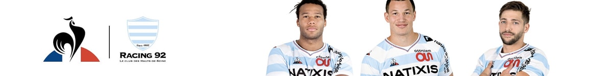 Racing 92 : Maillots & produits officiels, offre exceptionnelle ...