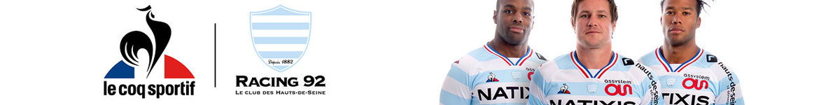 Racing 92 - Saison 2021 Maillots & produits officiels | Boutique-Rugby.com